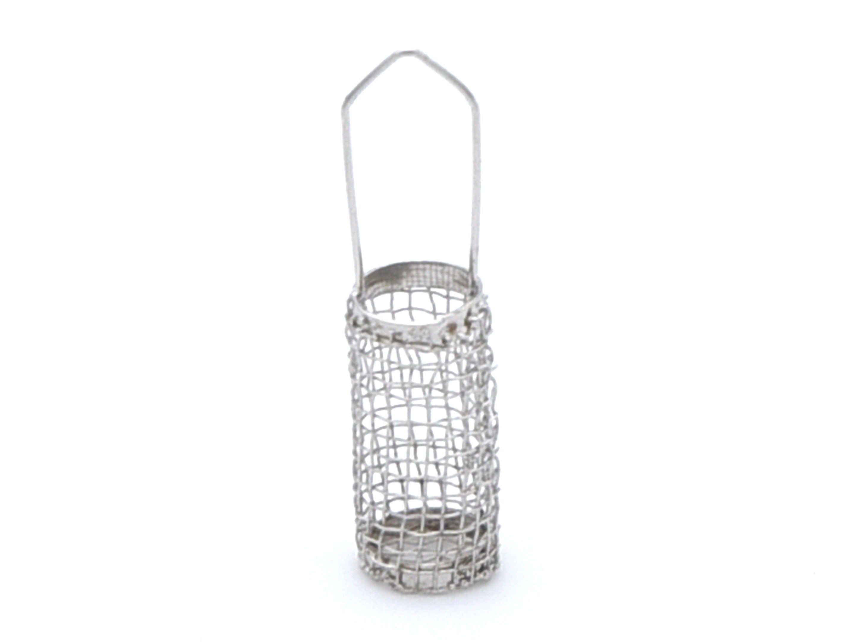 PT/IR10% MESH CRUCIBLE 140 MM3 - DIAMETER:5 MM WITH HANDLE – KEP ...