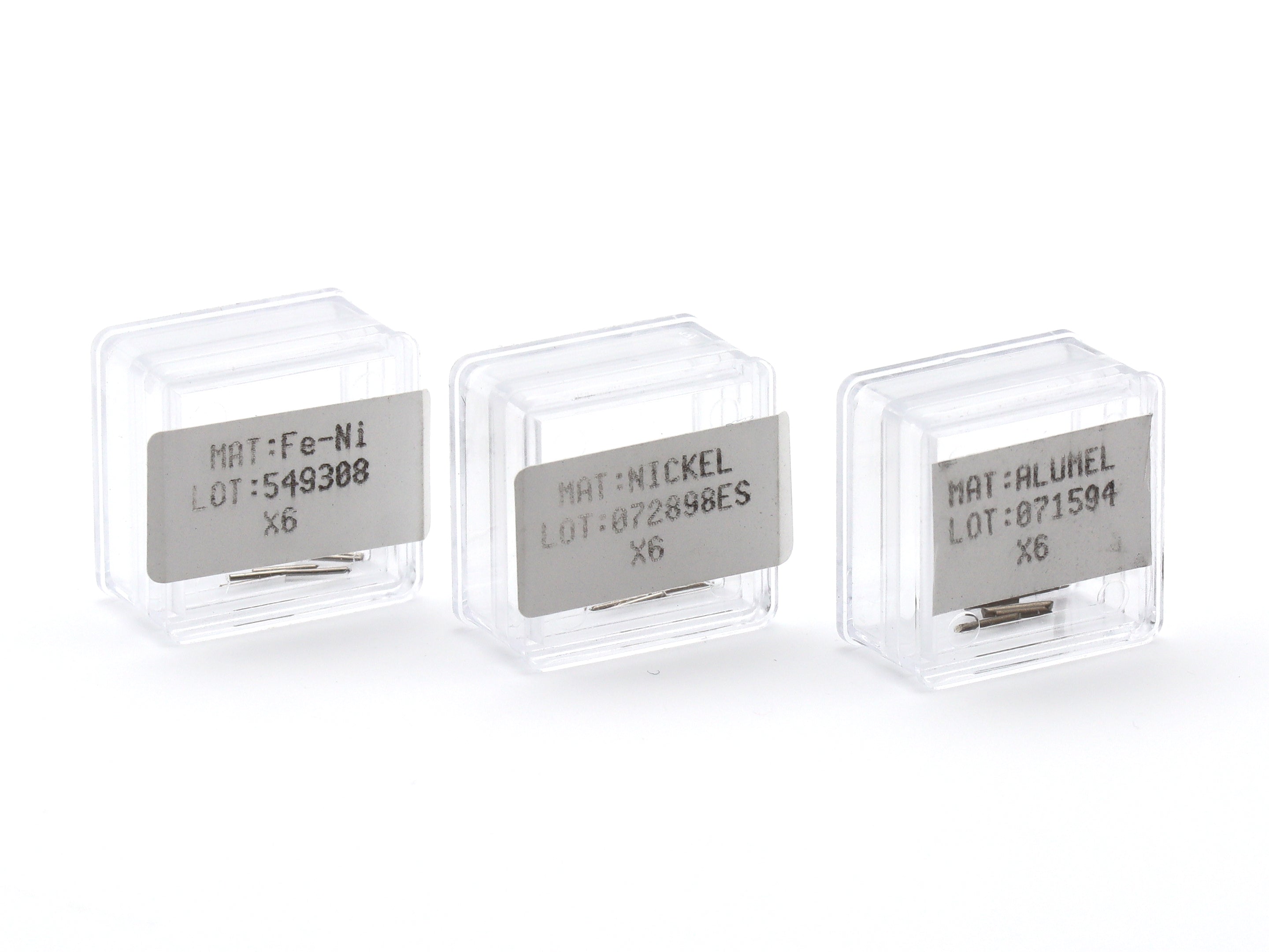 TGA CURIE POINT CALIBRATION SET OF REFERENCE MATERIALS – KEP Technologies